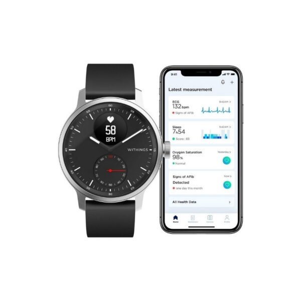 Withings ScanWatch: ECG en SPO2 horloge ⋆ Sporthorloge365